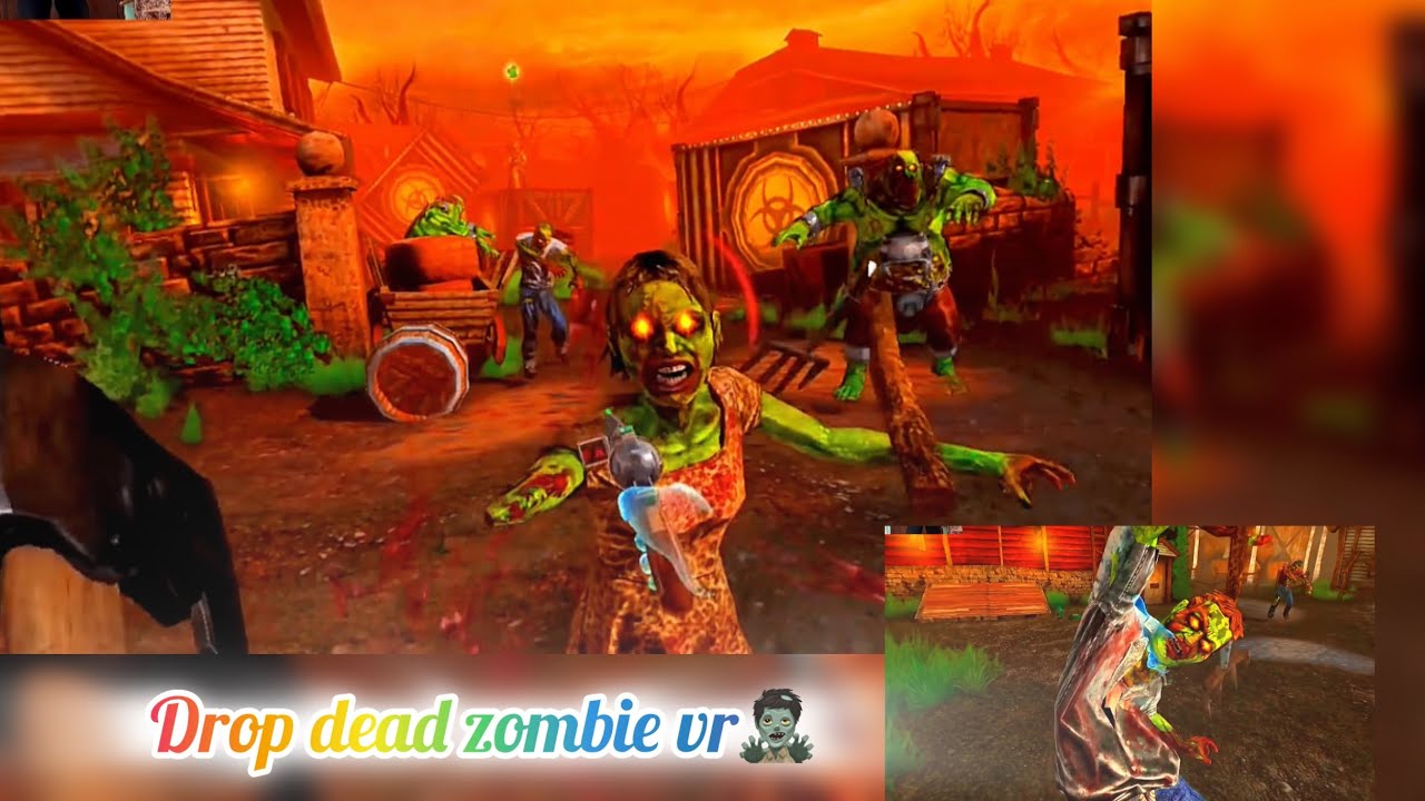 DROP DEAD ZOMBIE VR || META QUEST 2 || VIRTUAL REALITY - YouTube