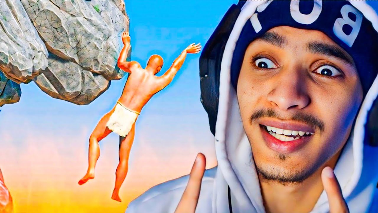 لعبة تسلق الجبل🤯! ( الوصول 70 متر!!) | Difficult Climbing Game - YouTube