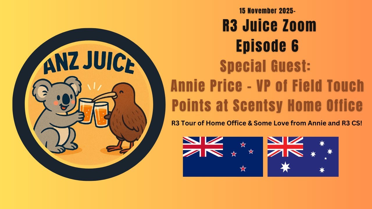 R3 Juice Zoom - Episode 6 - Guest Annie Price - VP of Field Touch ...
