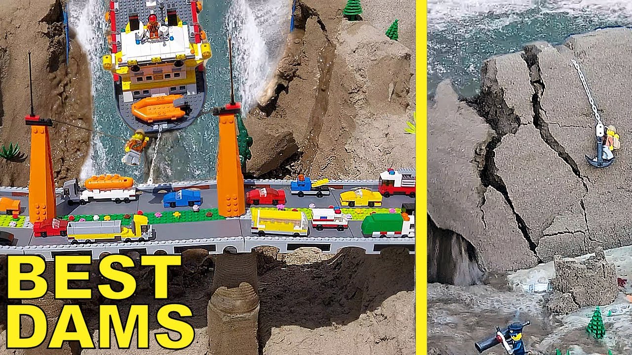 LEGO DAM Breach - FLOODS and DISASTERS - Part 1 - YouTube