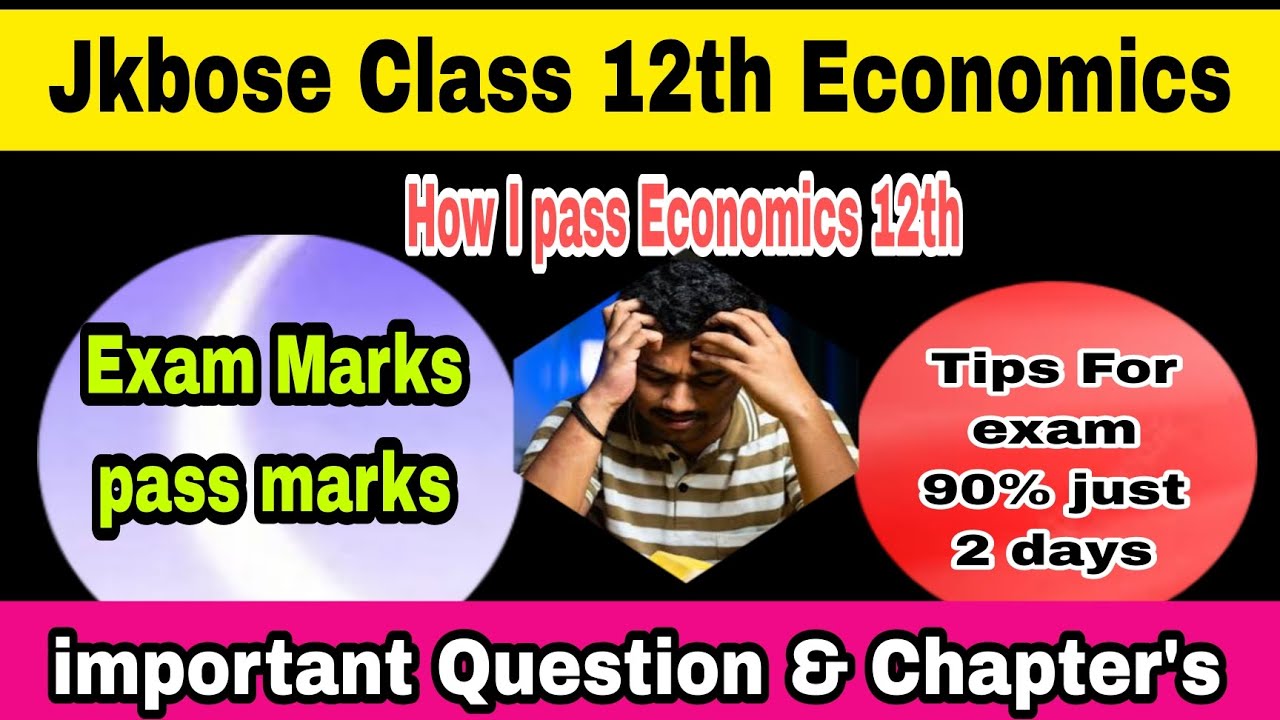 Class 12th Economics | important Questions and units | Score 90% in 2 ...
