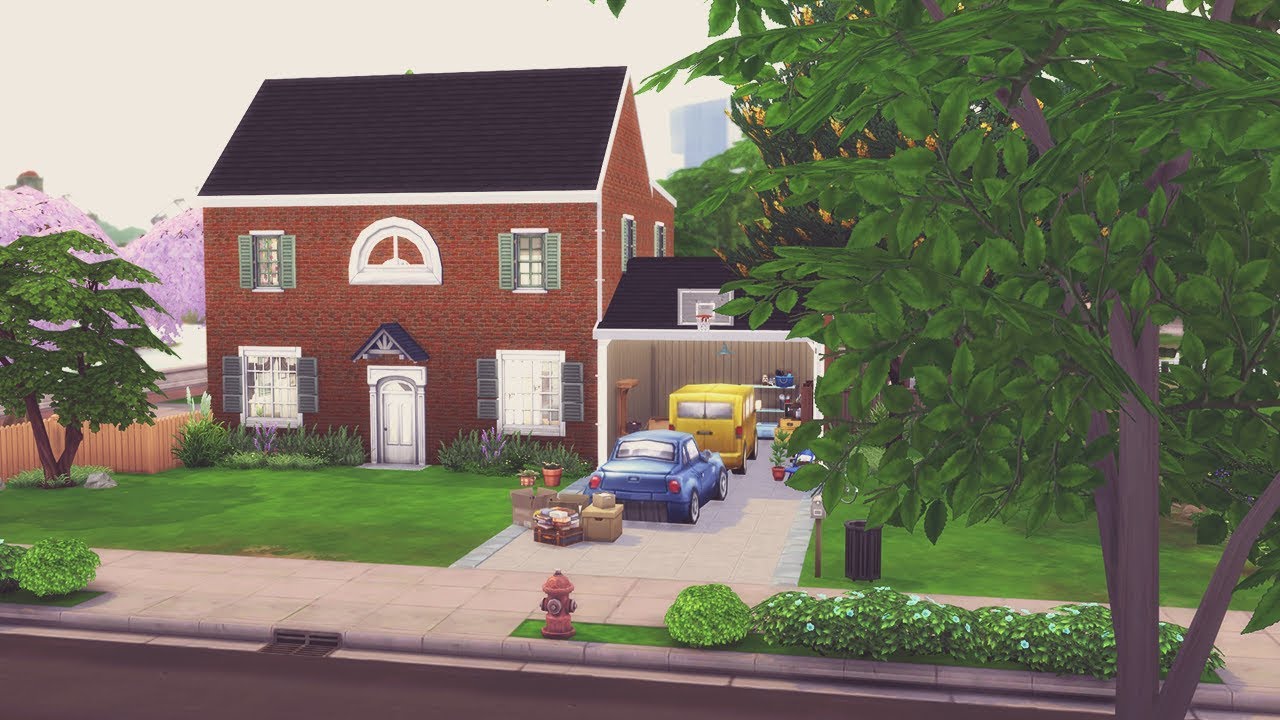 토이 스토리 앤디의 집 Toy Story_Andy's House ｜ 심즈4 수피아 건축 - YouTube