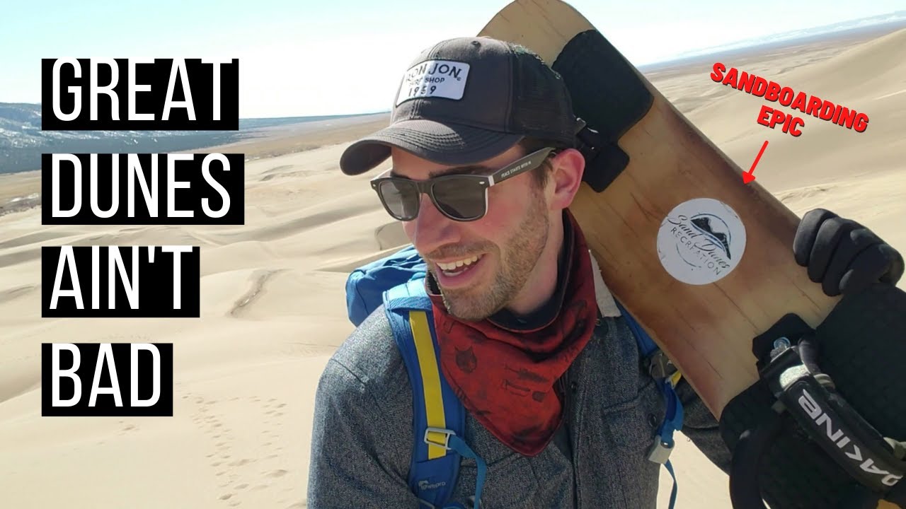 Sandboarding in Colorado! Great Sand Dunes National Park - YouTube