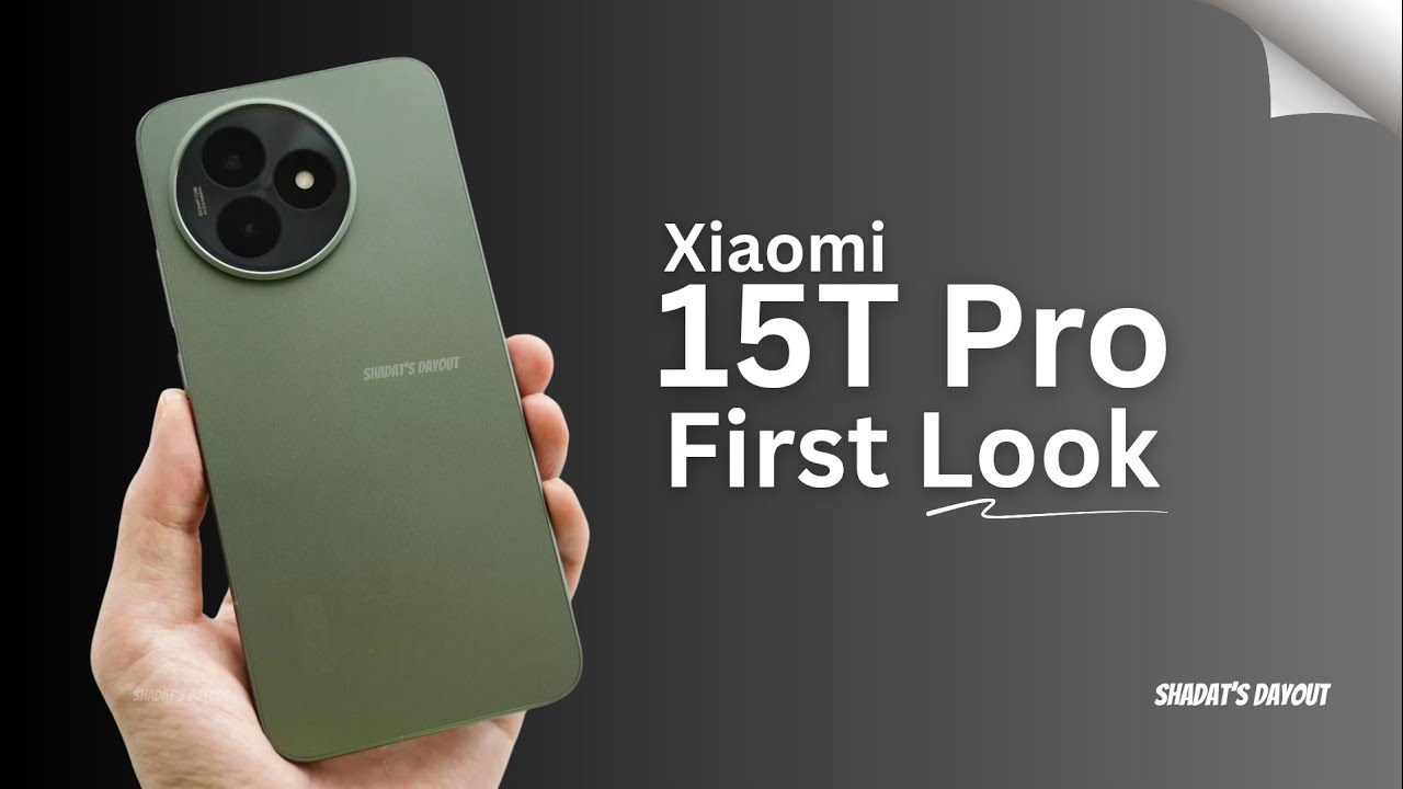 Xiaomi 15T Pro First Look, Features, Specs, Price, Release Date - YouTube