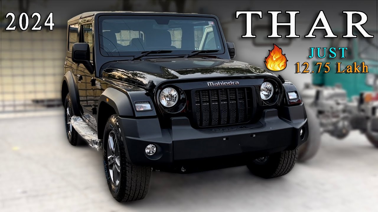 Mahindra Thar LX 4-Str Hard Top Diesel RWD | Review | Features ...