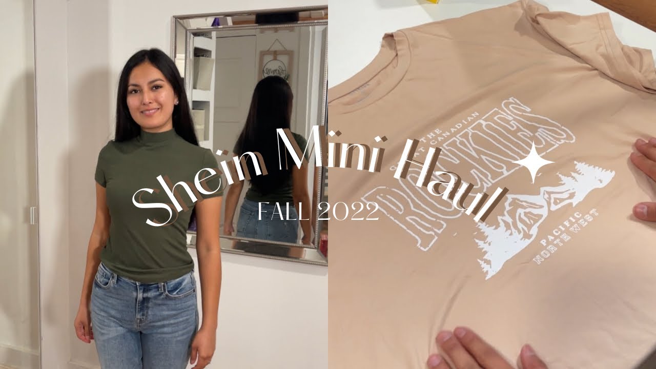 SHEIN MINI HAUL 🍂| FALL 2022 - YouTube