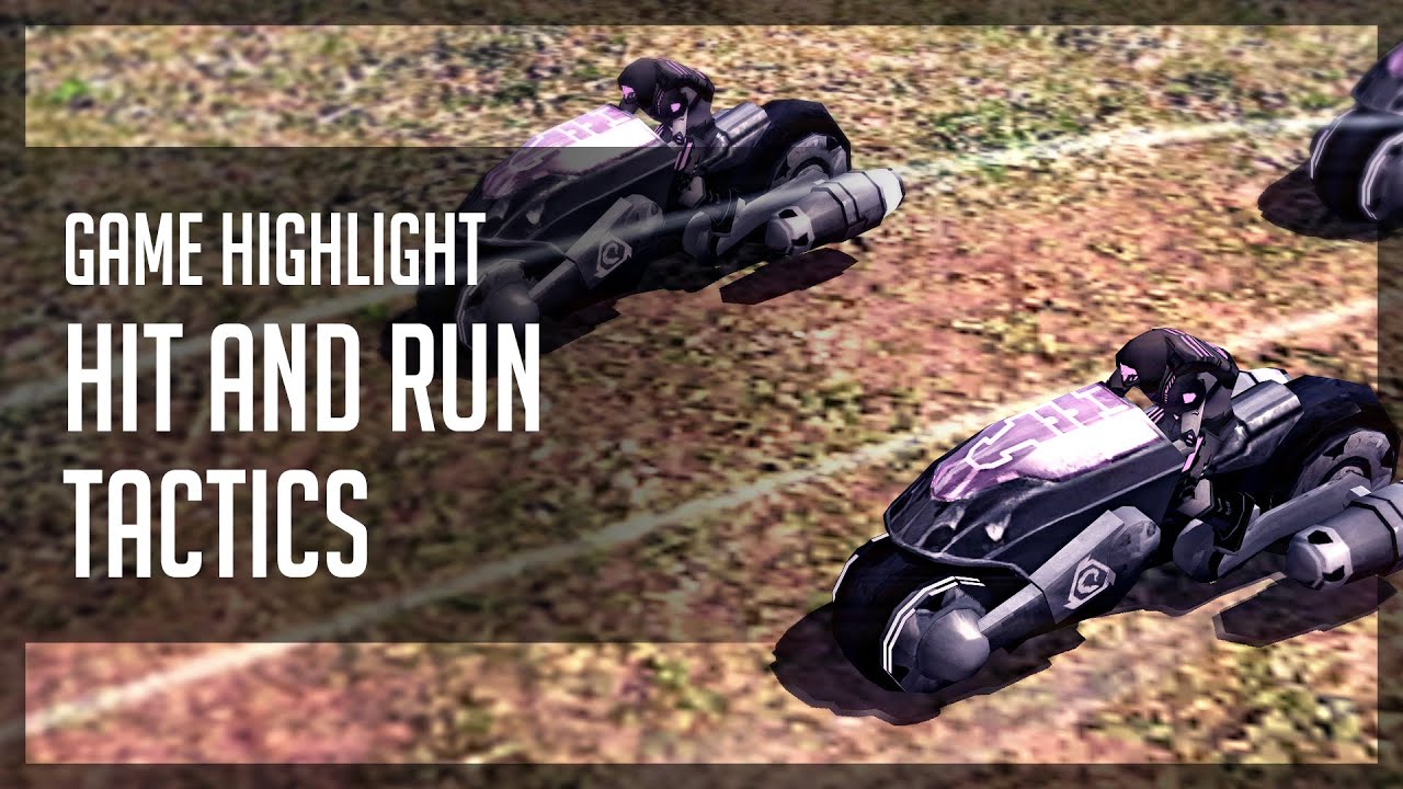 [C&C3: Kane's Wrath] Game Highlight -Hit and Run Tactics - YouTube