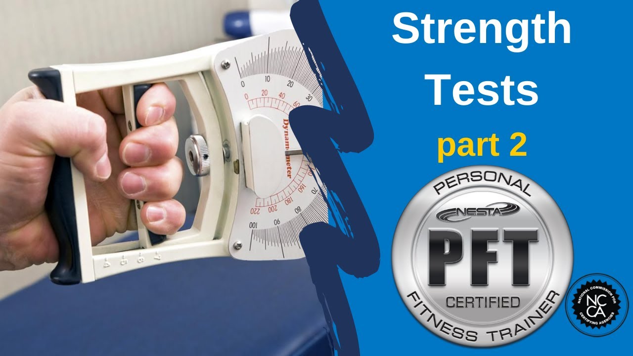 Strength Tests (Part 2) | Personal Trainer Education and Exam Review ...