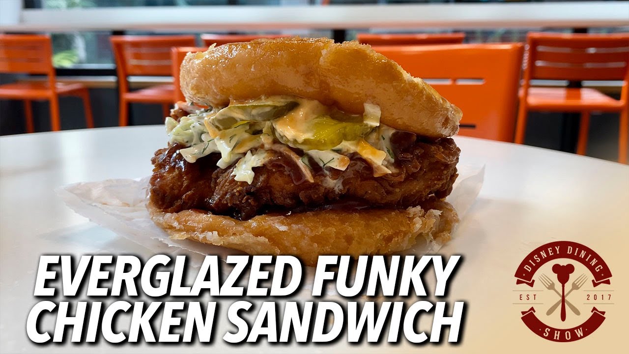 Taking The Funky Chicken Sandwich at Everglazed To The Next Level - YouTube