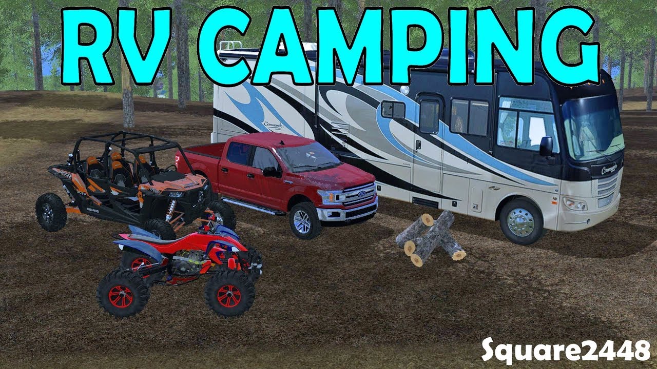 Farming Simulator 17 | RV Camping | Last One Of Summer! | 2018 F150 XLT ...