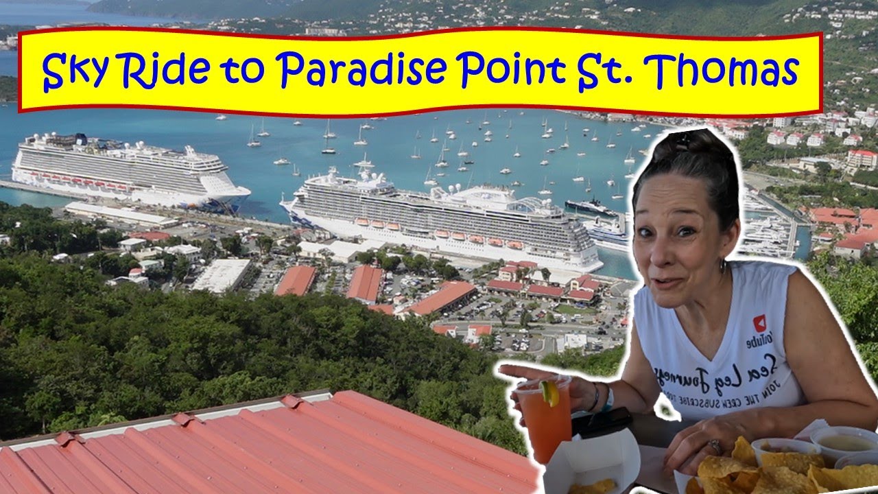 Sky Ride and Lunch at Paradise Point in St. Thomas With Sea Leg ...