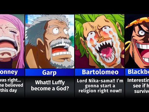 Everyone’s Reaction to Luffy’s Sun God Nika Transformation