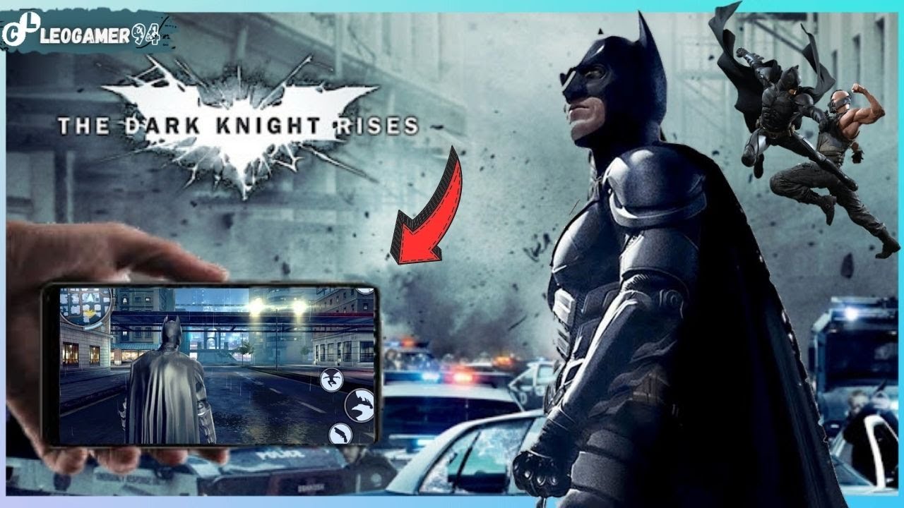 BATMAN THE DARK KNIGHT RISES O Melhor JOGO do BATMAN Para Celular - YouTube