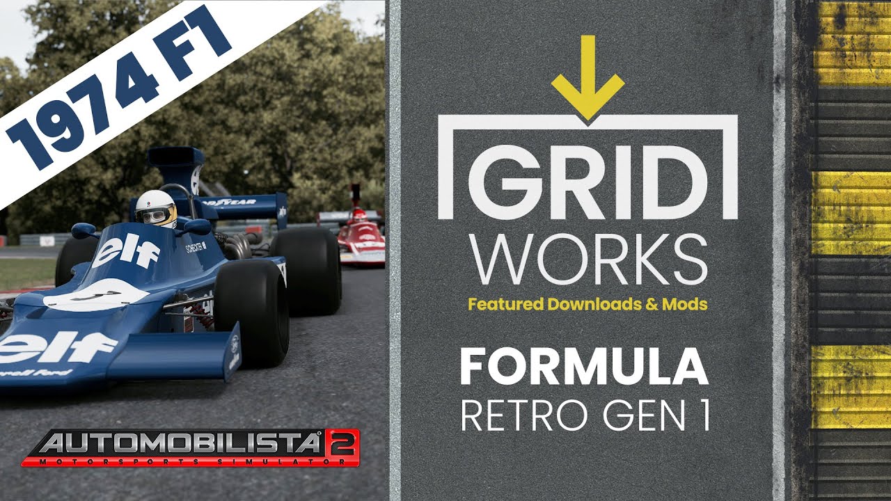 Formula Retro Gen 1 Livery and Custom Ai Pack - YouTube