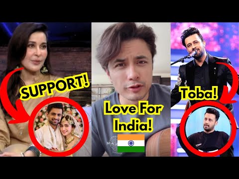 Shaista Lodhi Supports Sana Javed & Shoaib Malik Wedding- Atif Aslam Ki ...