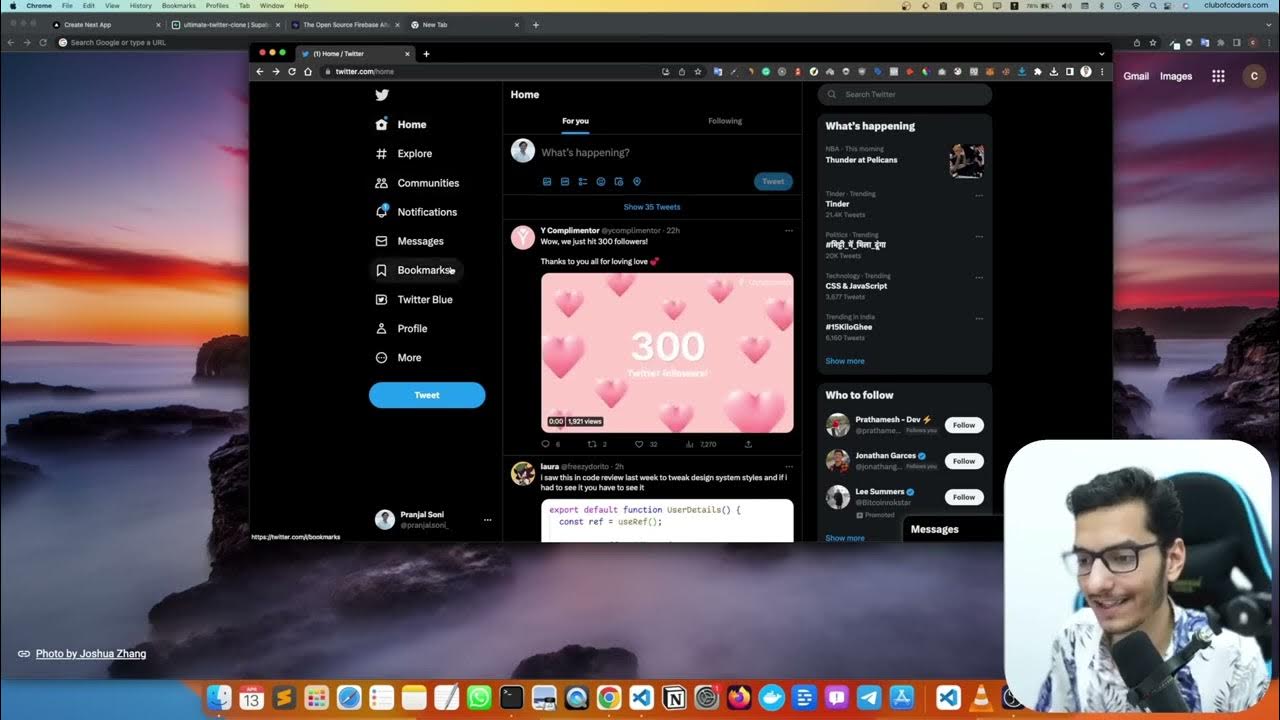 Полный стек Next.js и Supabase Twitter Clone — полный курс - YouTube