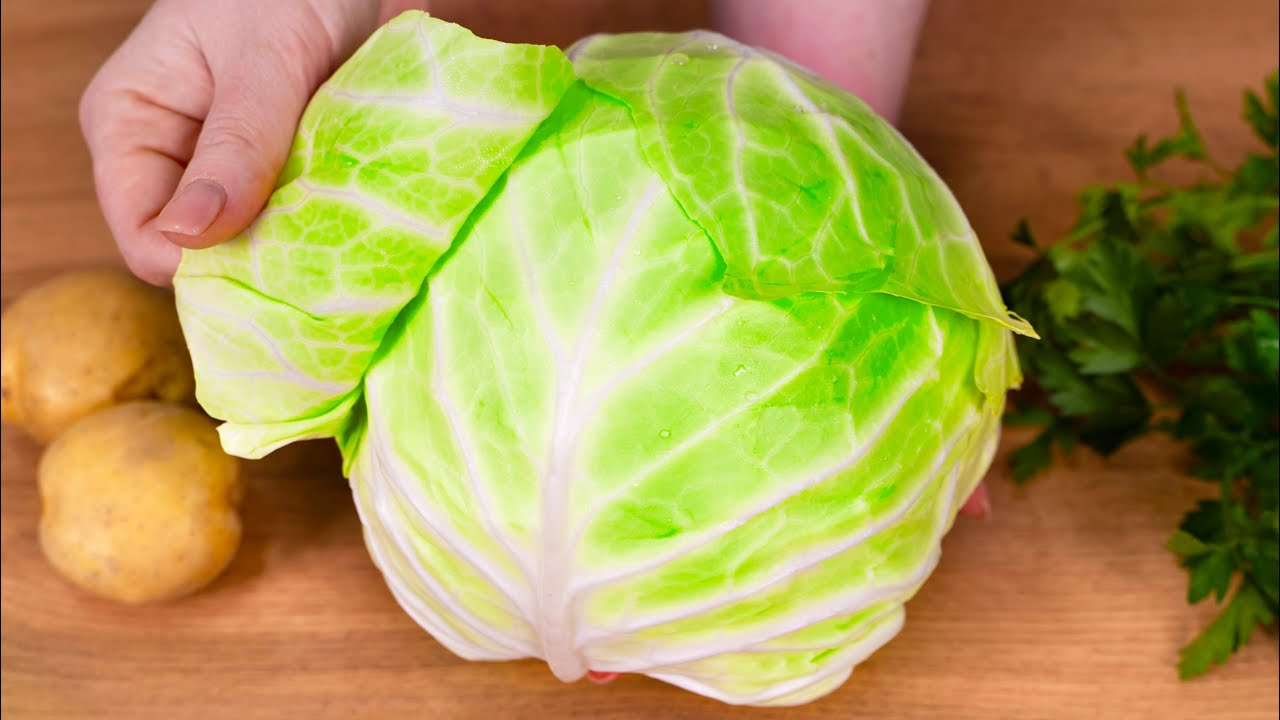 Kohl schmeckt besser als Fleisch! Warum kannte ich dieses Kohlrezept ...