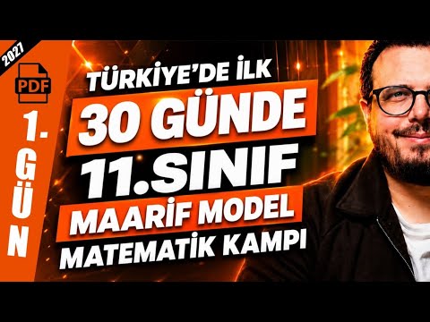 11. SINIF MAARİF MODEL MATEMATİK KAMPI 🚀 | 1.GÜN İSTATİSTİKSEL ARAŞTIRMA SÜREÇELERİ-1 I  #11maarif