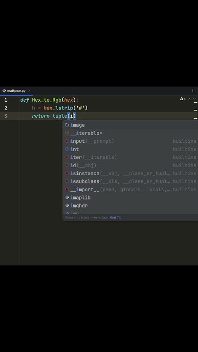Преобразуем шестнадцатеричное число в RGB #python3 #codeflow #junior #june #coder #tutorialvideo ...