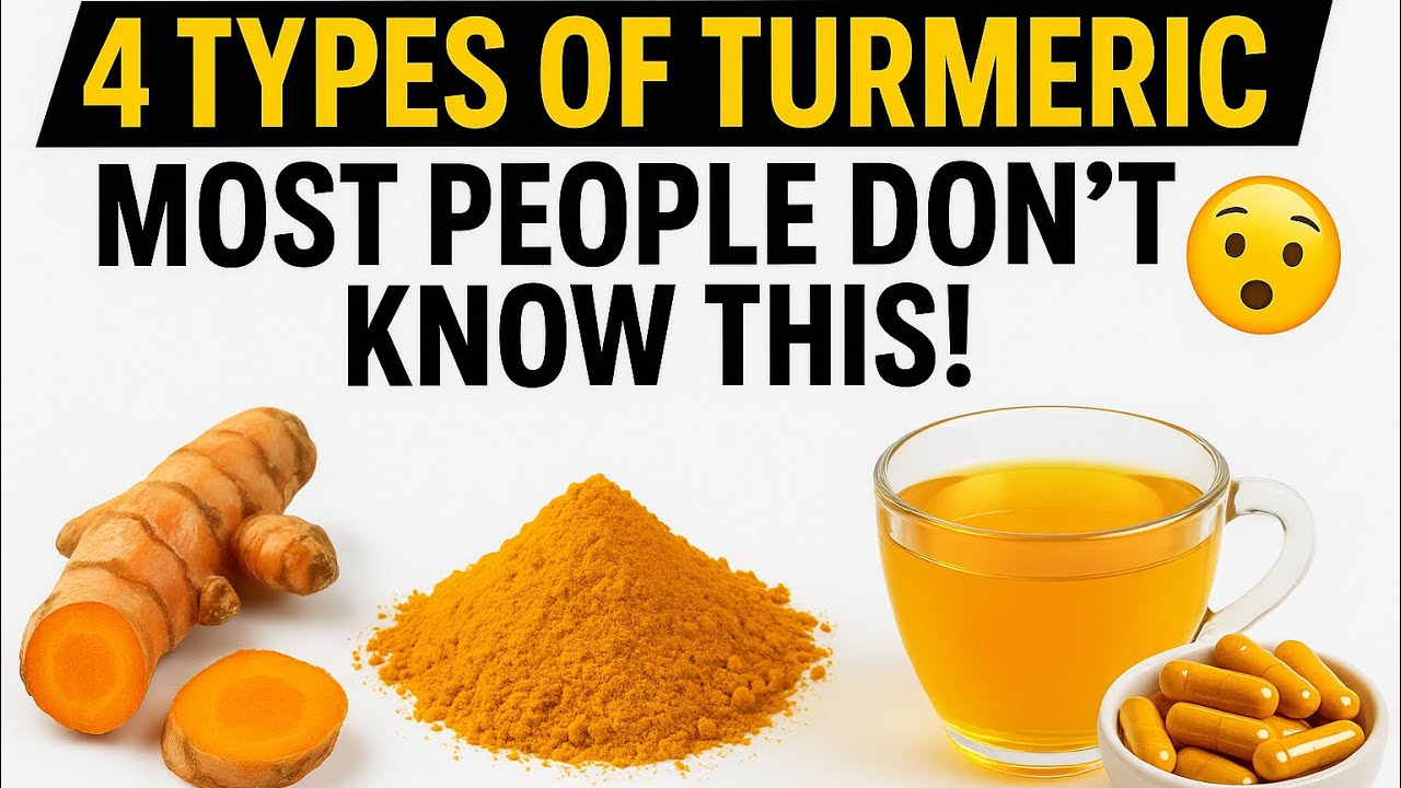 4 Types of Tumeric: Most People Don’t Know This! #tumeric #healingroots ...