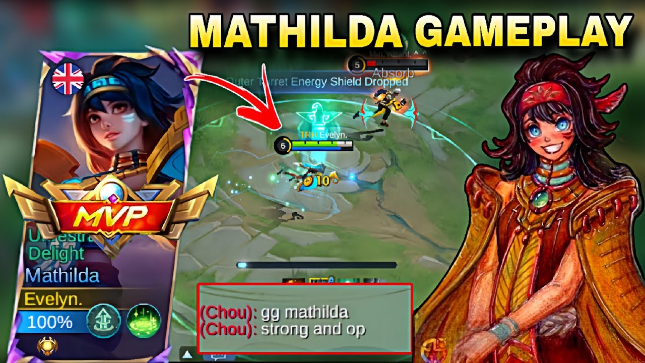 MATHILDA STRONG & OP DAMAGE GAMEPLAY | BEST BUILD & EMBLEM (MUST WATCH ...