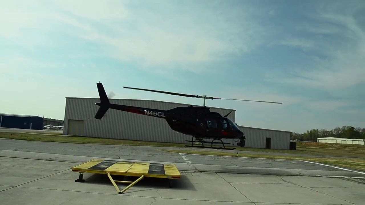 Bell 407 Chopper Take Off - YouTube