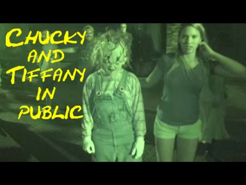 Chucky and Tiffany Ray in public - YouTube