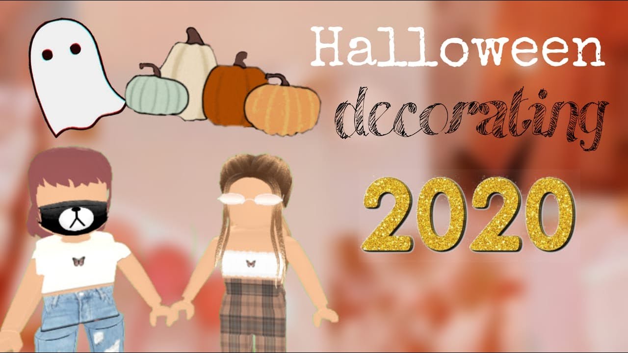 Halloween decorating || roblox|| - YouTube