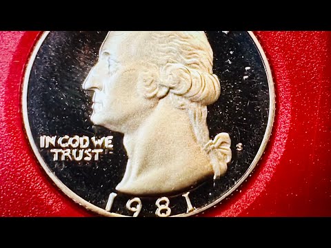 1981 San Francisco Mint Coins - Clear S V$