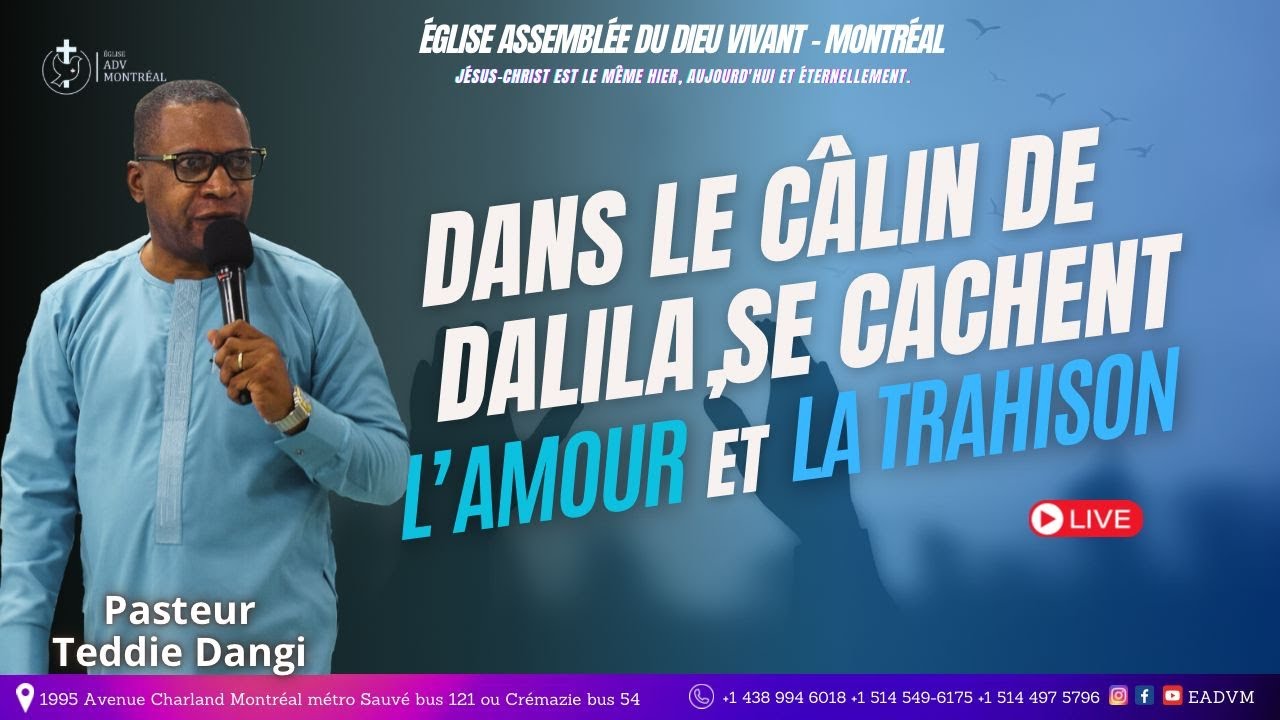 ADV Montréal LIVE 15-12-2024 Dans le calin de Dalila se cachent l'amour ...