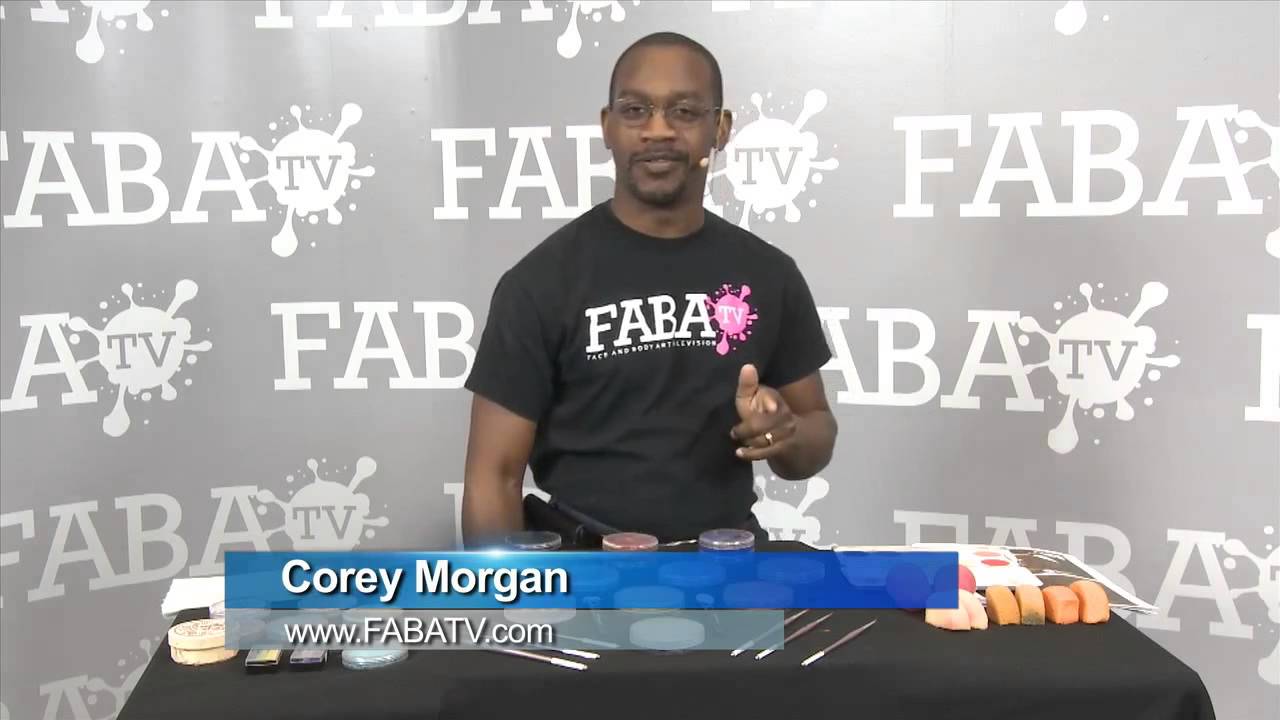 Learn to Face Paint with Corey Morgan on FABAtv.com! - YouTube