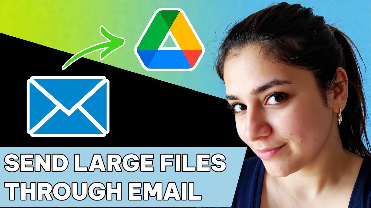 How to send large files through email using GOOGLE DRIVE - YouTube