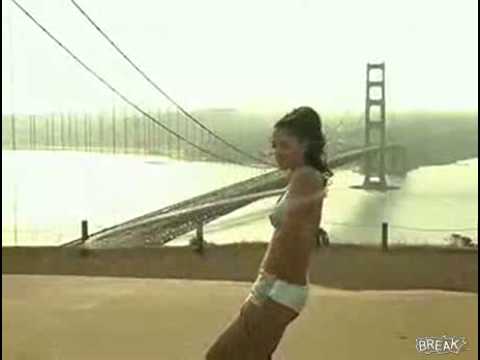 Девушка и халахуп - YouTube