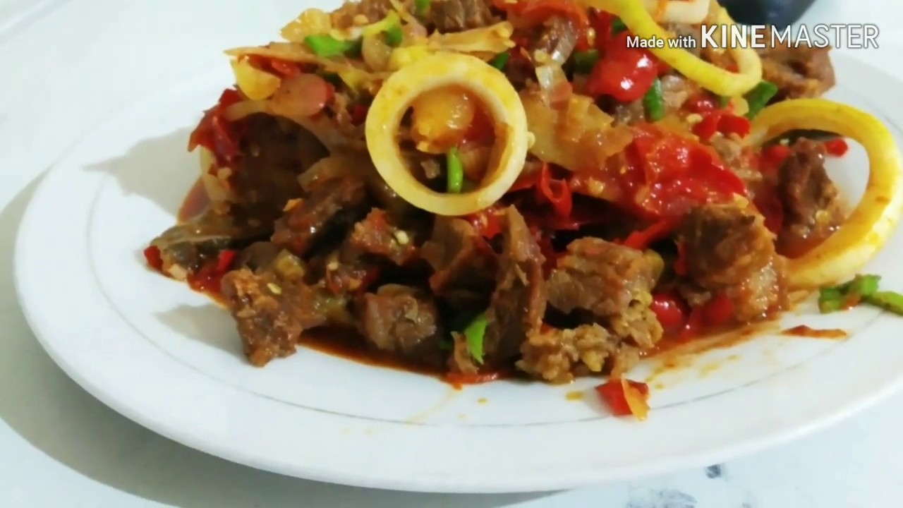 Cara membuat daging rica-rica yang sangat enak - YouTube