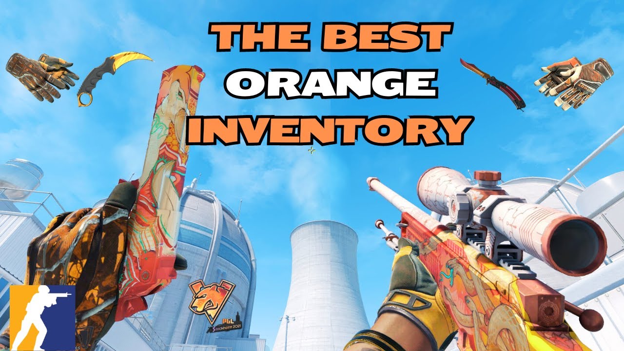 THE BEST ORANGE SKINS IN CS2!!!(FULL INVENTORY) - YouTube