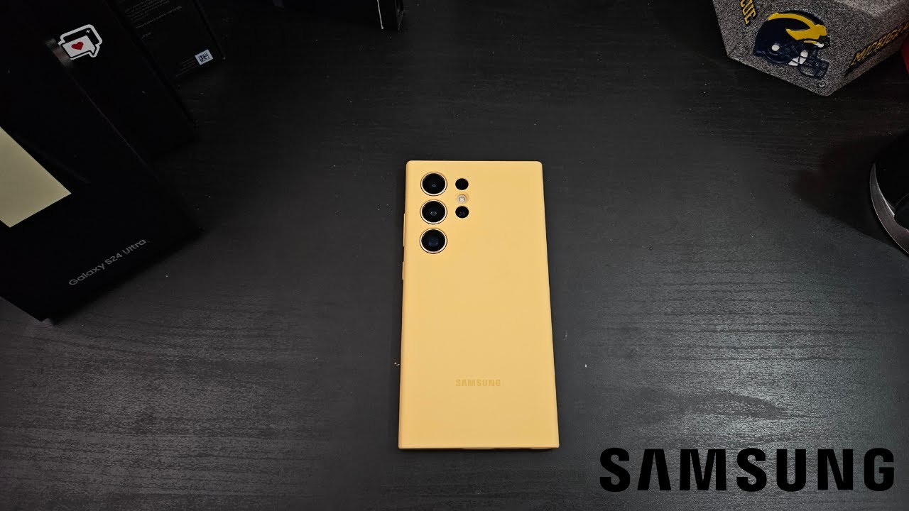 Samsung Galaxy S24 Ultra - Samsung Official Silicone Case Review - YouTube