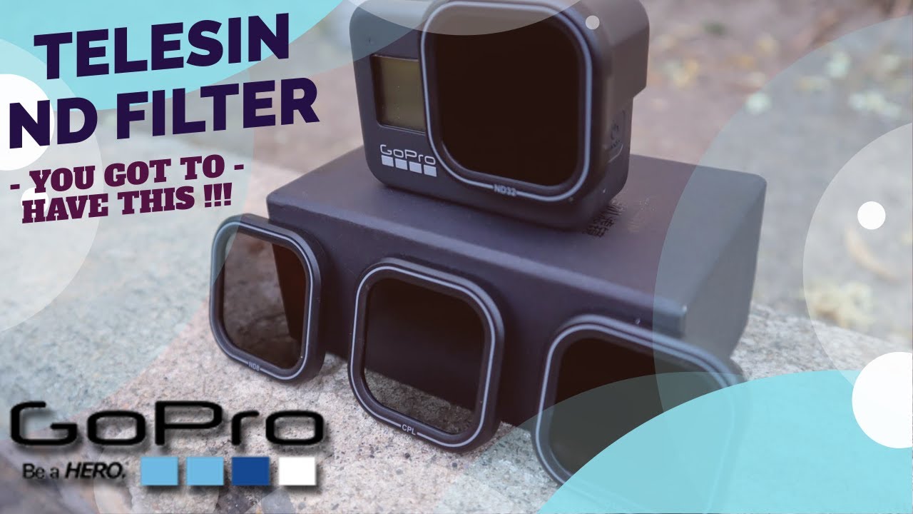 GoPro HERO 8 TELESIN ND FILTER REVIEW| GREAT FOR MOUNTAIN BIKING - YouTube