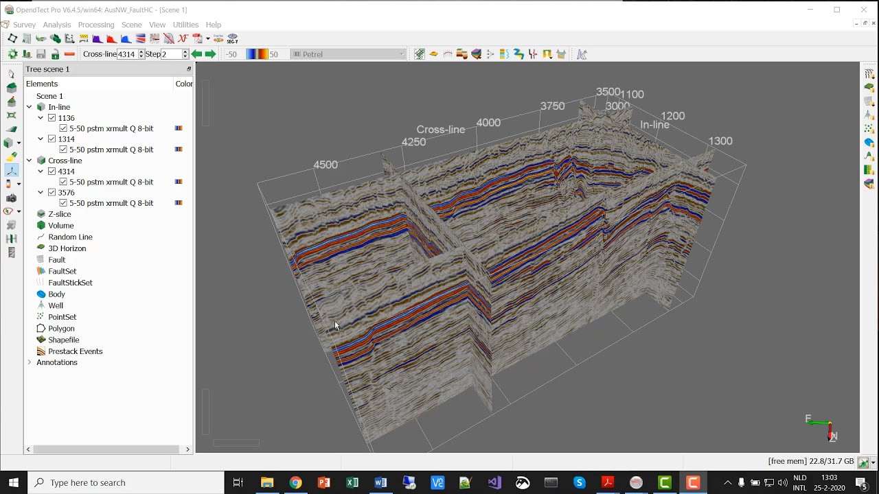 Demo of the Inversion+ horizon tracker in OpendTect 6.4.5 - YouTube