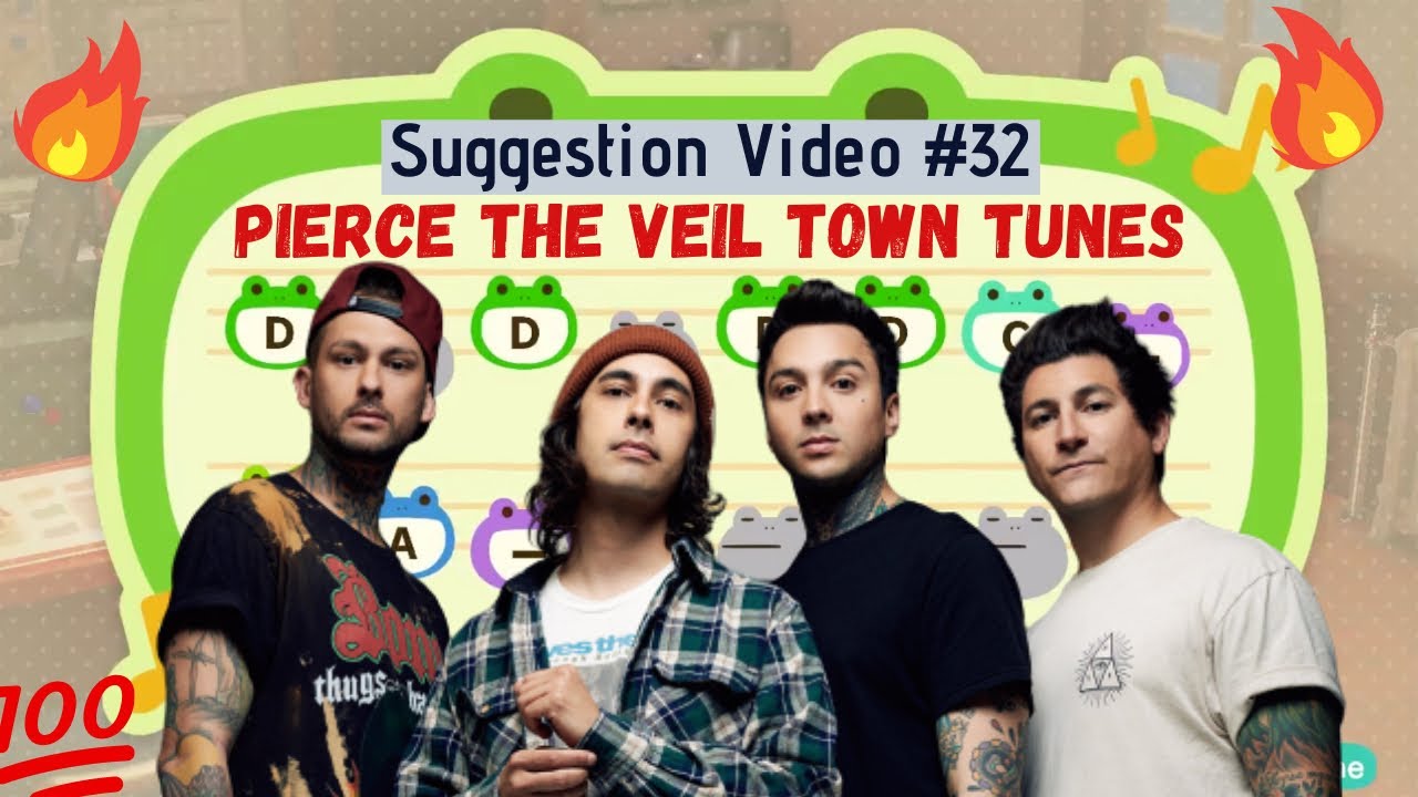 Pierce The Veil Town Tunes for Animal Crossing New Horizons ACNH ...