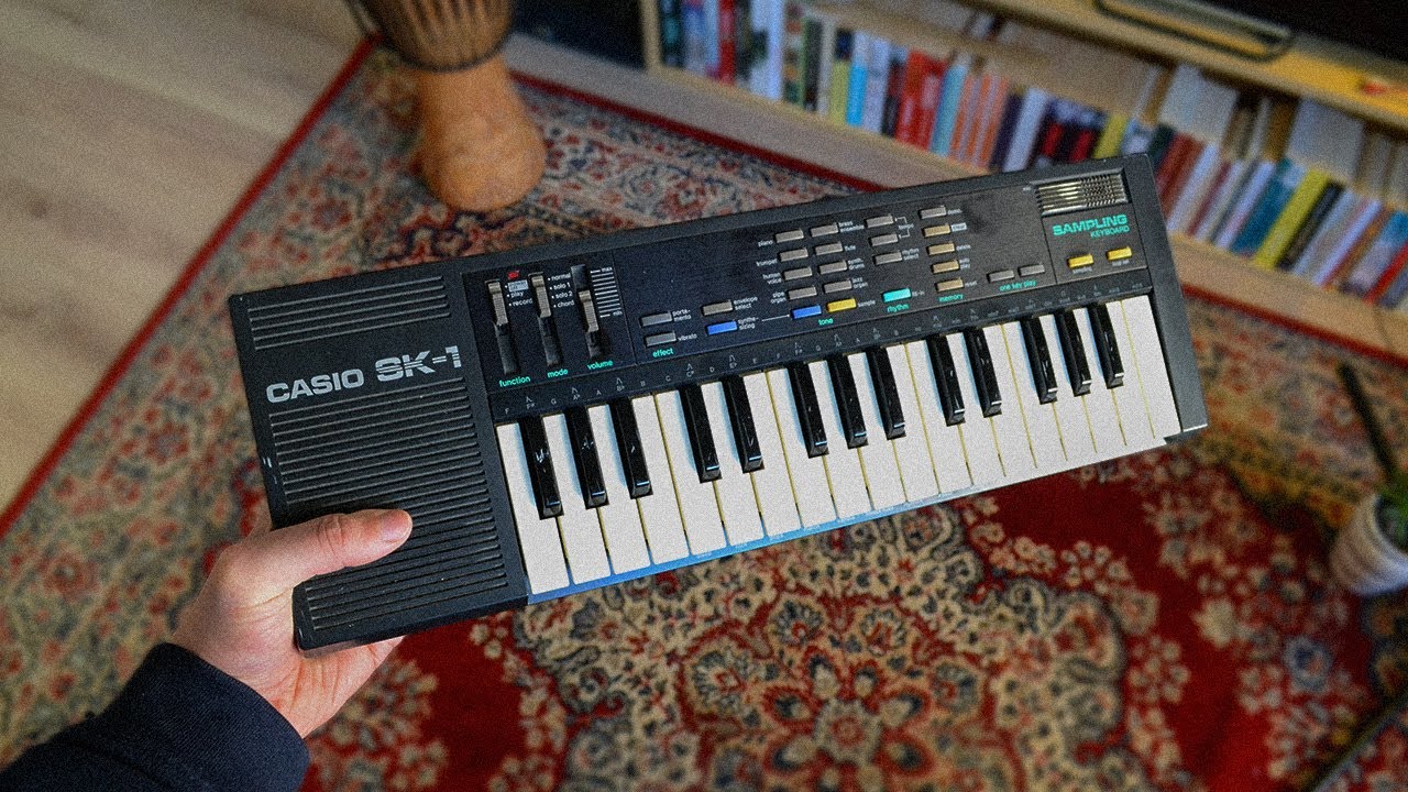 I Tried Producing with a 40-Year-Old Keyboard (Casio SK-1) - YouTube