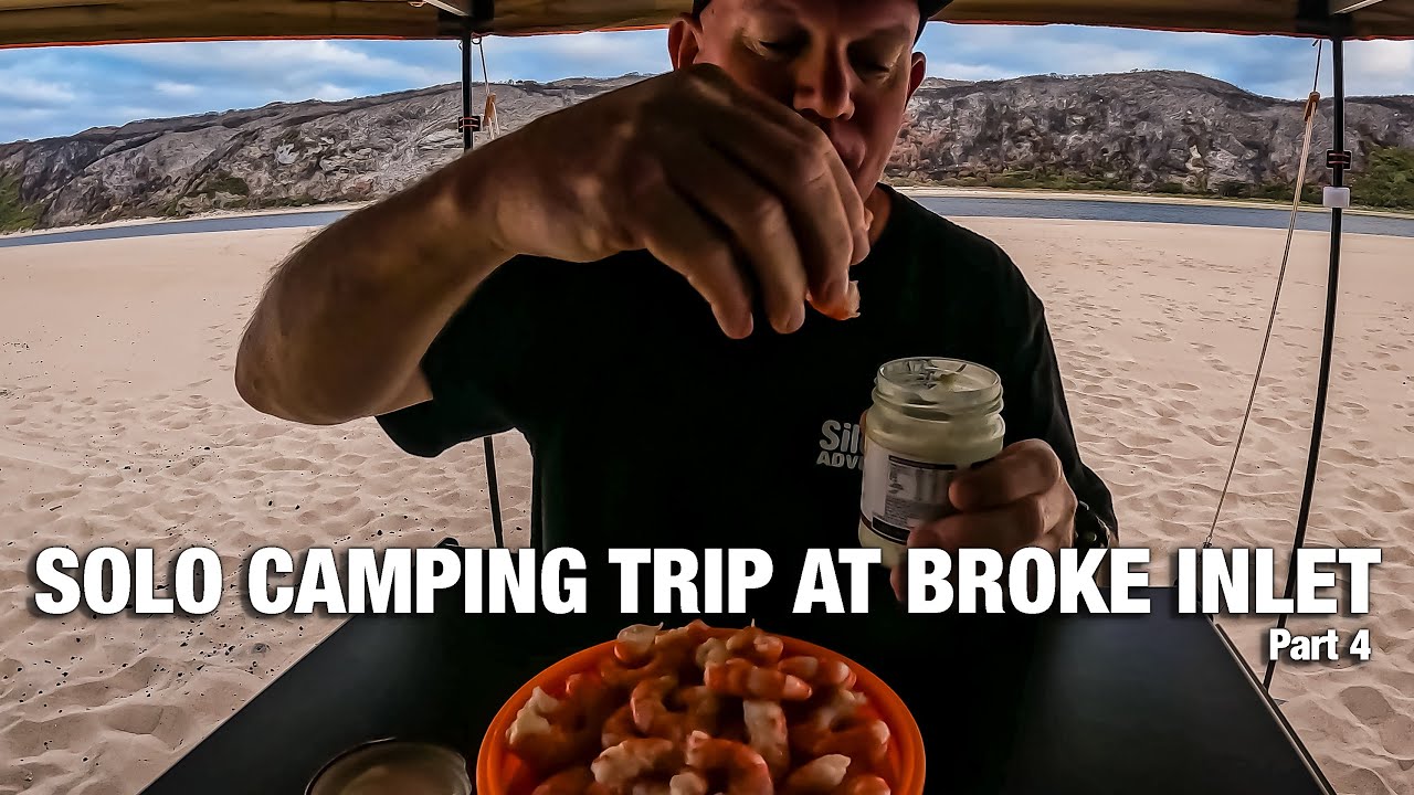 Solo Camping Trip At Broke Inlet Part 4 - YouTube