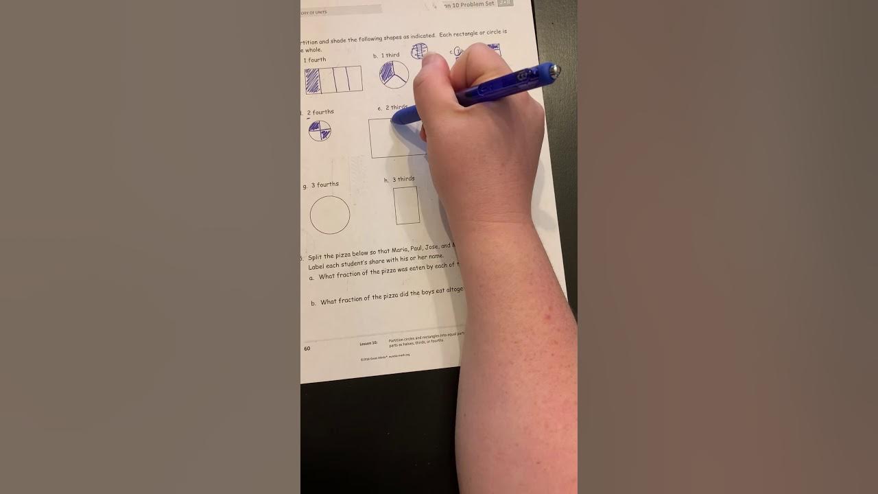 2nd Grade, Week 2: Lesson 10 Problem Set 2.8 PART 2 - YouTube