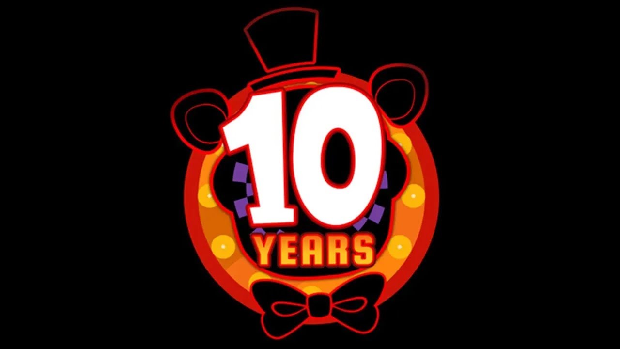 FNAF 10TH ANNIVERSARY LOGO REVEALED!! - YouTube