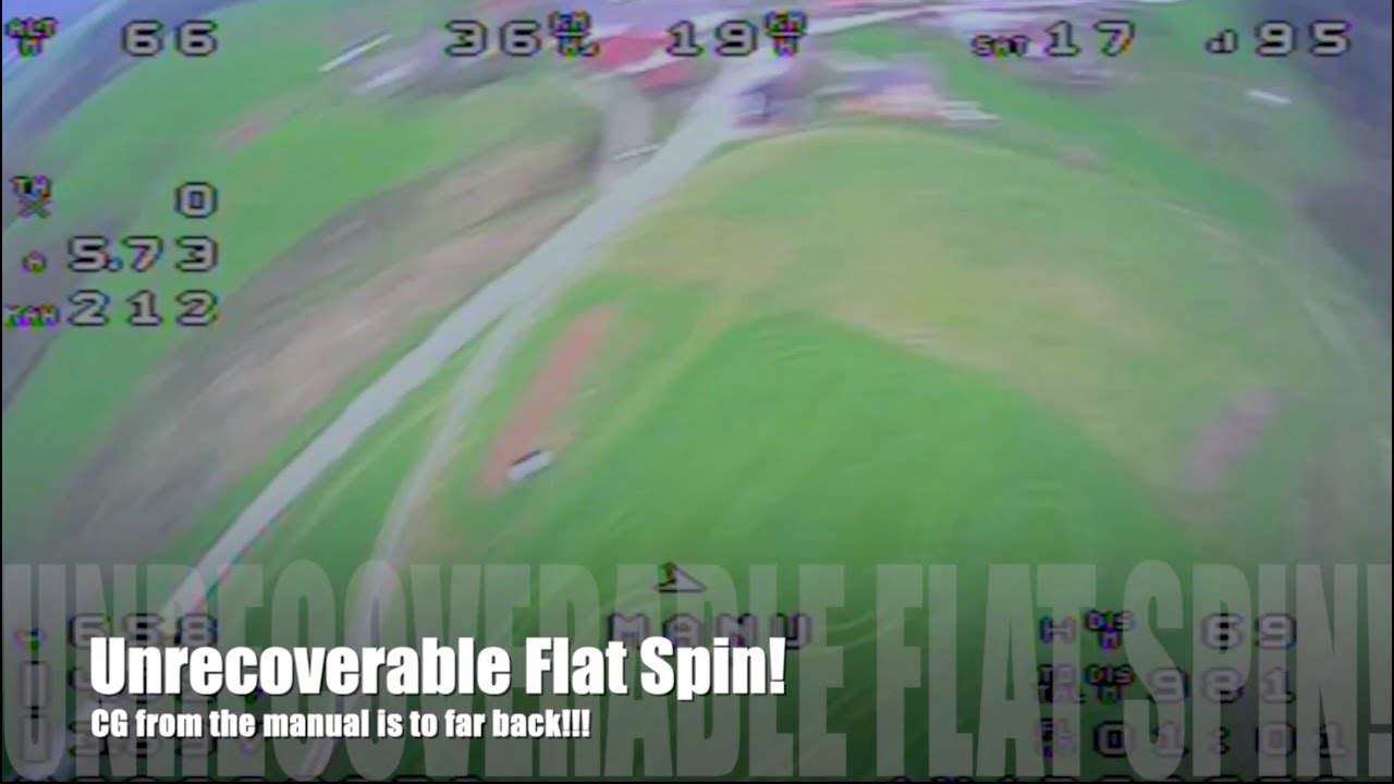Unrecoverable Flat Spin !!! - YouTube
