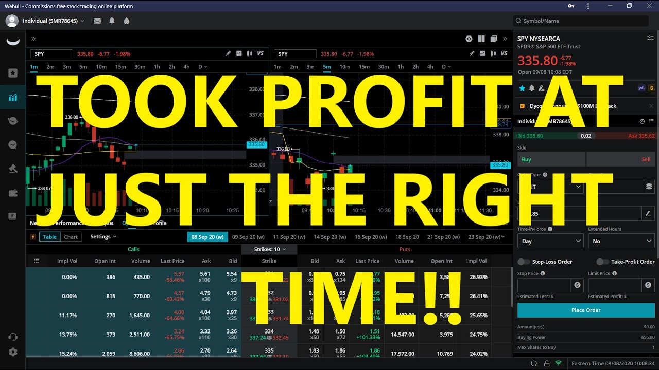 WEBULL | SMALL ACCOUNT | TRADING RECAP | SCALPING OPTIONS QUICKLY FOR A ...