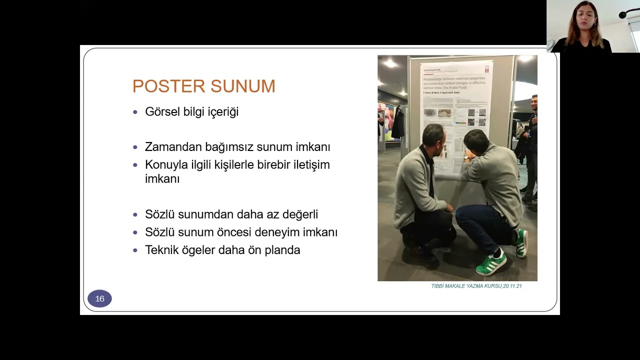 10 Sözlü Sunum,Poster Sunum ve Video Sunum Nasıl Hazırlanır? Dr Gökçe ...