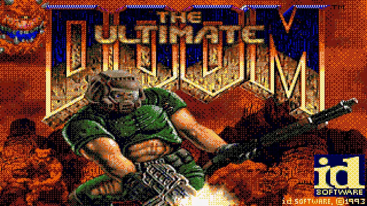 ATARI ST STE TEST TRYING ULTIMATE DOOM 4MB COLOR STEEM 8MHZ 16 32 64 ...