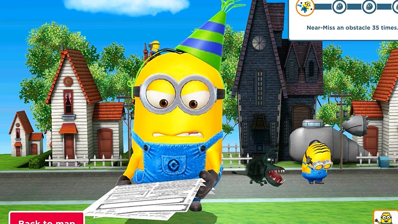 Partier and Dancer minions completed Levels 342-343 with UFO props ...