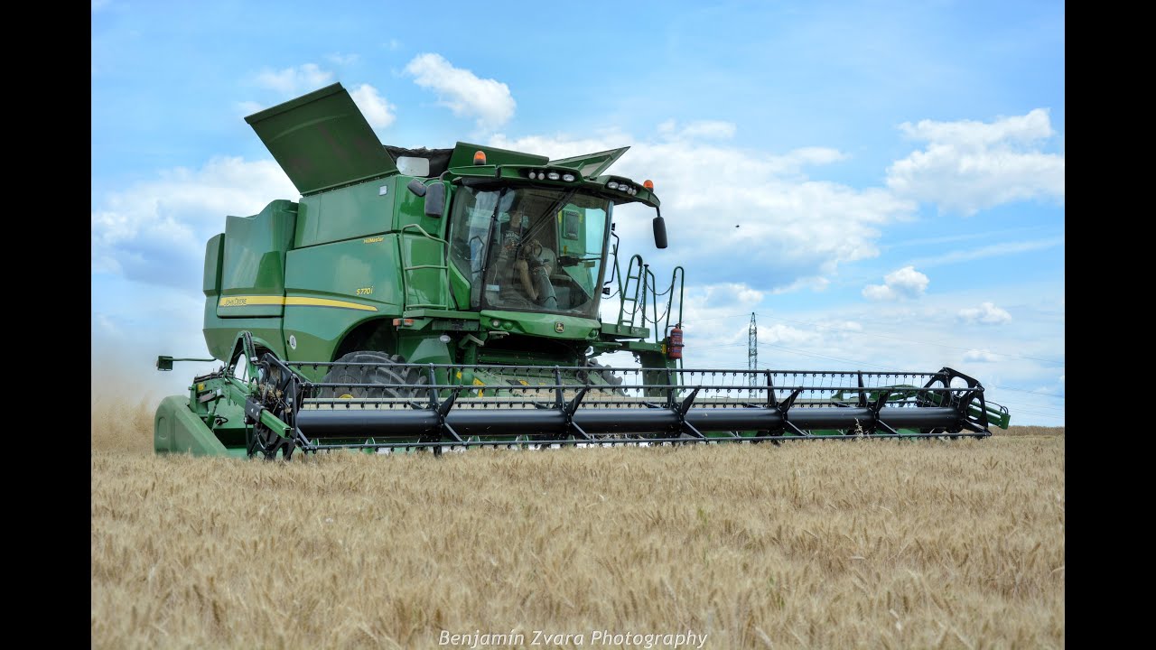 Žatva - Harvest 2020 - John Deere S770i Hillmaster + John Deere C670 ...