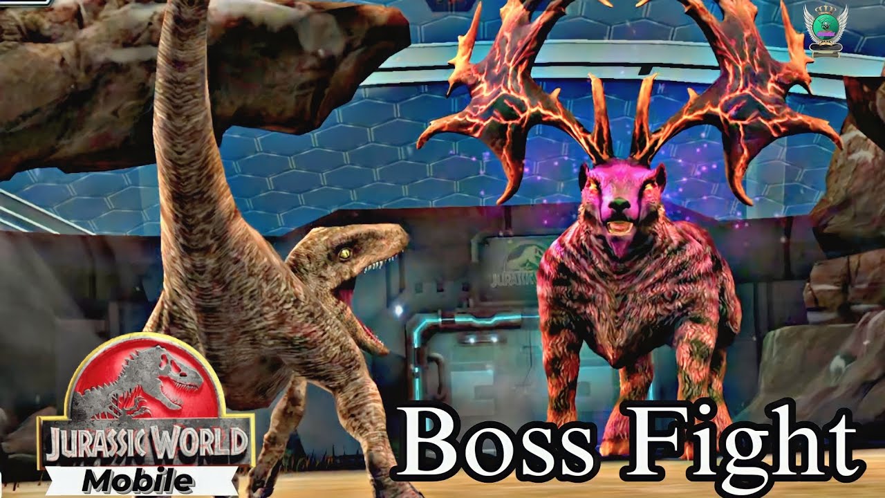 Boss Fight With MAELSTROM 08 in Jurassic World Mobile ( Part 44 ) - YouTube